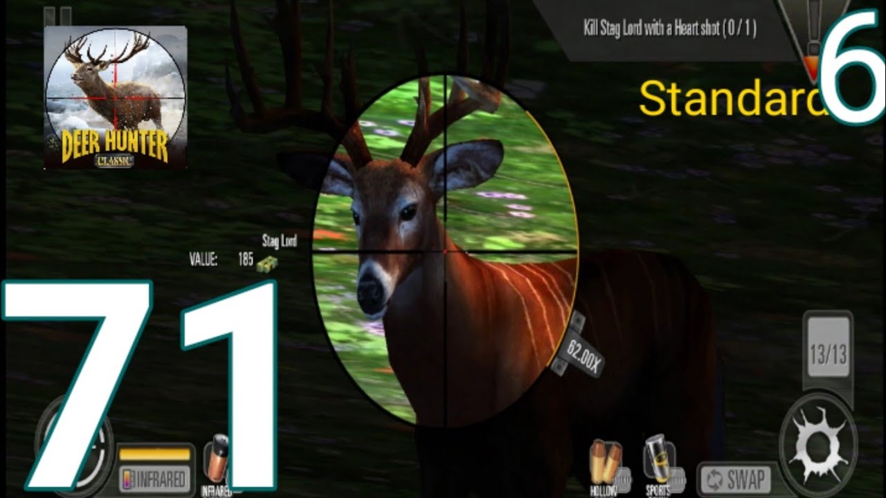 Deer Hunter Classic (Standard 6)- Gameplay Walkthrough Part 71 (Android ...