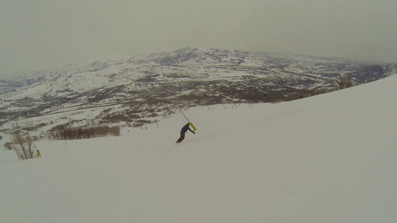 Elk Ridge (blue) at Snowbasin, Utah - YouTube