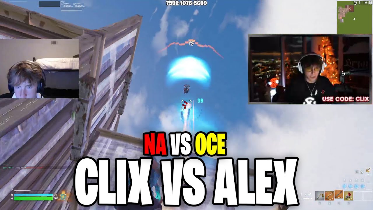 Aussieantics reacts to Clix Vs Alex | NA VS OCE - YouTube