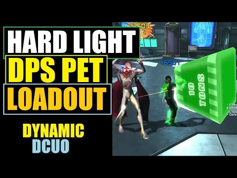 DCUO Hard Light PET DPS Godwave Strength Loadout - BoP Solo DC Universe ...