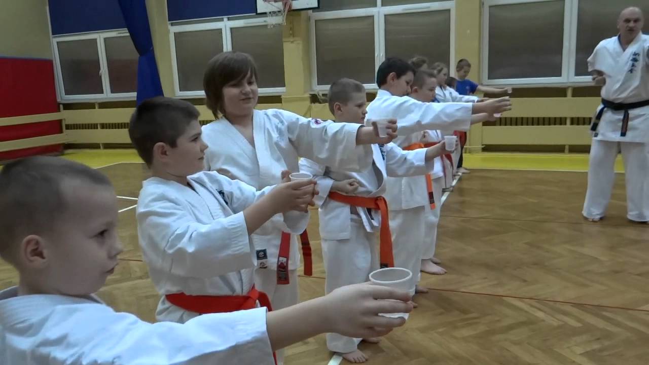 Trening dzieci początkujących MKKK Ostrołęka - YouTube