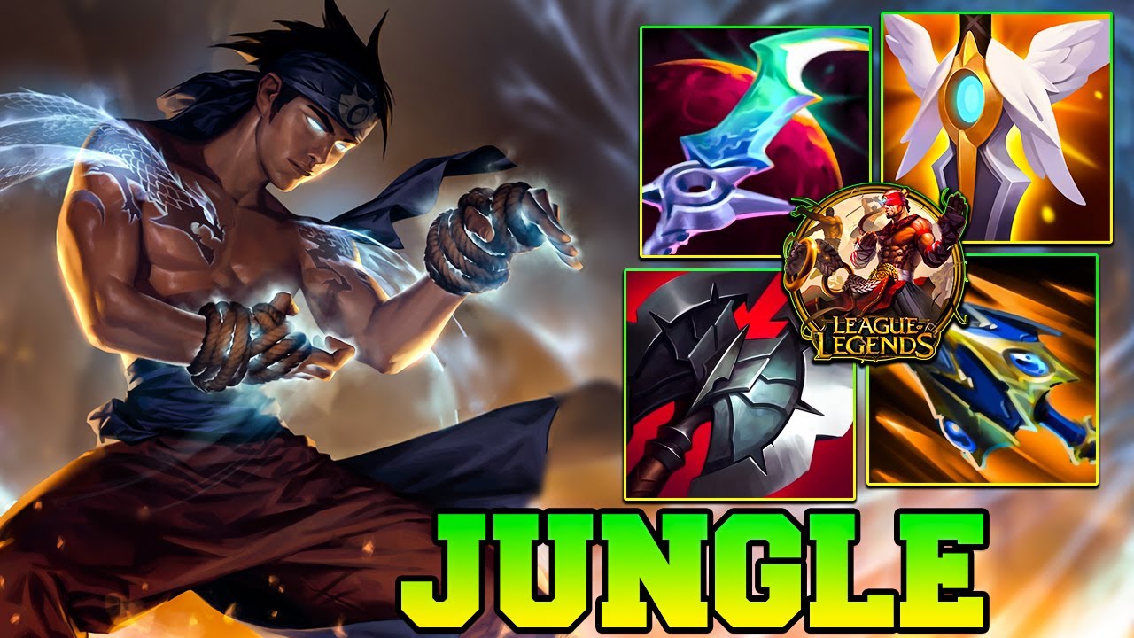 Lee Sin Jungle Guide Build Combo Gameplay lol !! Top Rank 1 Lee Sin ...