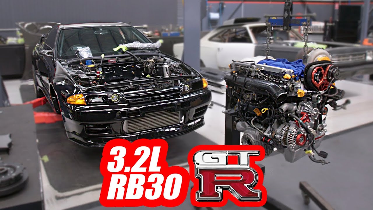 It's Alive! Our R32 GT-R runs again with new 3.2L stroker RB26 - YouTube