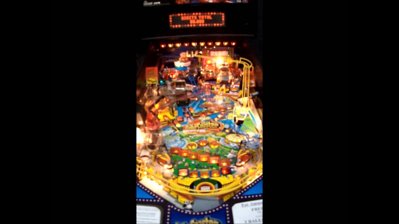 Roller Coaster Tycoon Pinball For Rent - YouTube