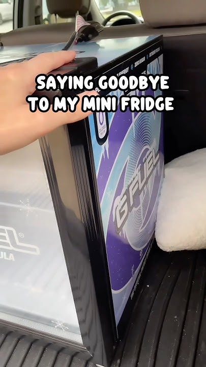 I Froze Myself for This Mini Fridge… Was It Worth It?! 🥶 #minivlog #minifridge #gfuel #shorts ...