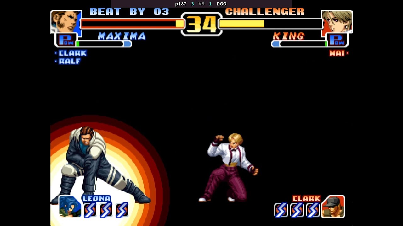 Fightcade - The King of Fighters (KOF) 99 - 08/07/23 - YouTube