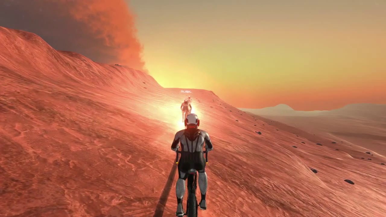 SOL: Ride your bike on Mars with friends! - YouTube