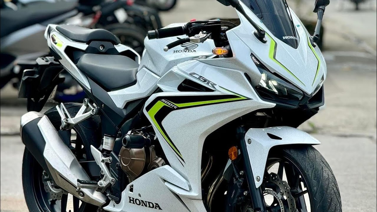 453-|Dương motor| honda cbr500r 2020 màu trắng mẹ mắng cũng mua ,giá 9x ...