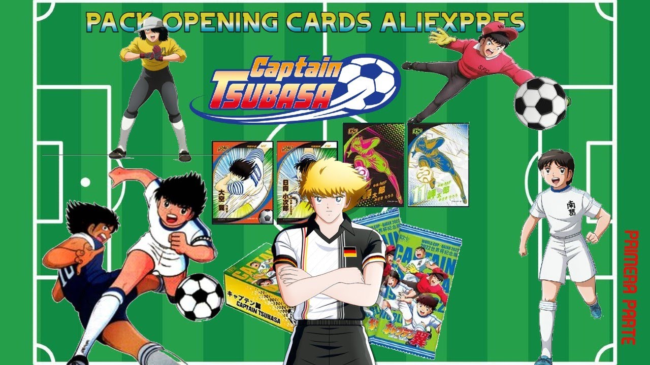 Pack Opening | Trading Cards | Captain Tsubasa | Coleccionismo ...