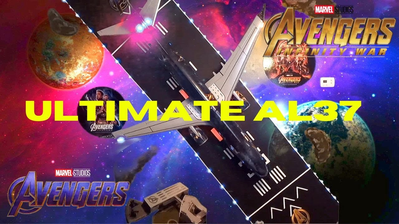 AL37 FREEWING JET CUSTOM PAINT SCHEME MARVEL AVENGERS AL37 - YouTube