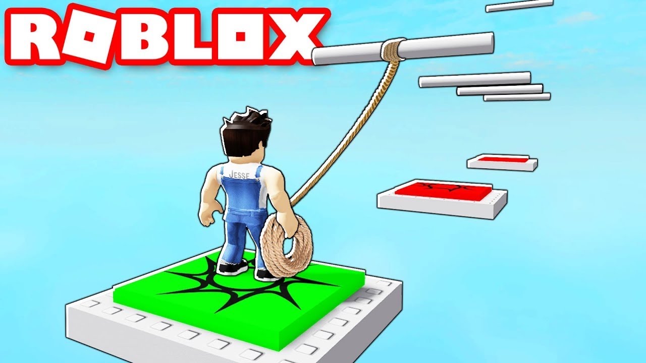 Roblox- How far can I swing? playing rope swing obby in Roblox! - YouTube