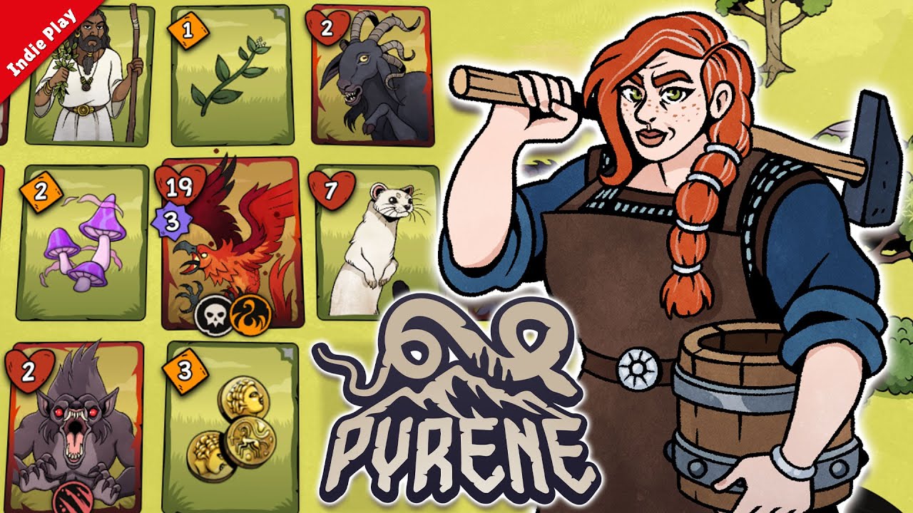Ce Nouveau Deckbuilder Roguelike est Trop Addictif - Pyrene (FR) - YouTube