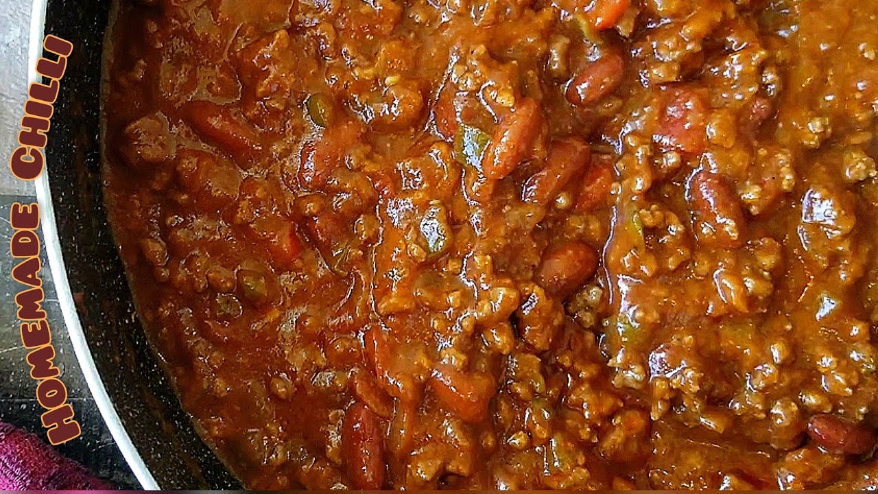Award Winning Homemade Chilli Recipe! The Best Chiili Ever! Delicious ...