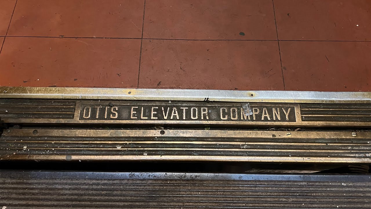 Historic Automatic OTIS Elevator in New York City - YouTube