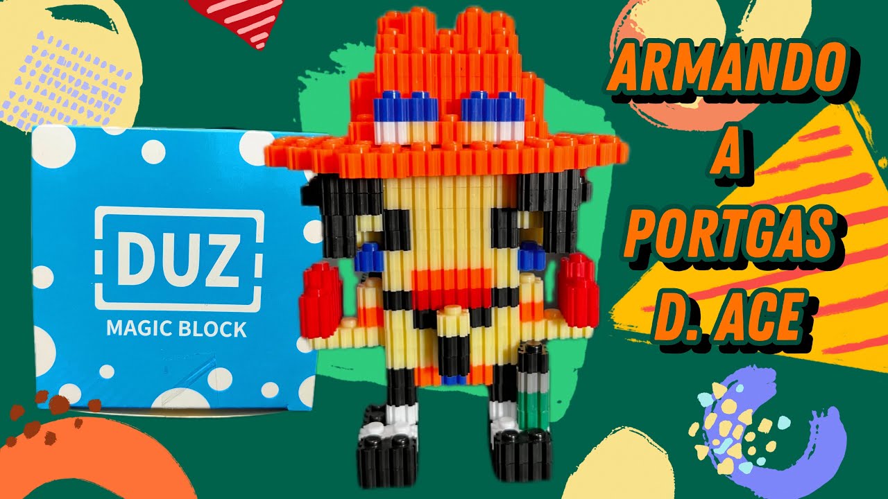 Duz Magic Block | Portgas D. Ace | Paso a paso - YouTube