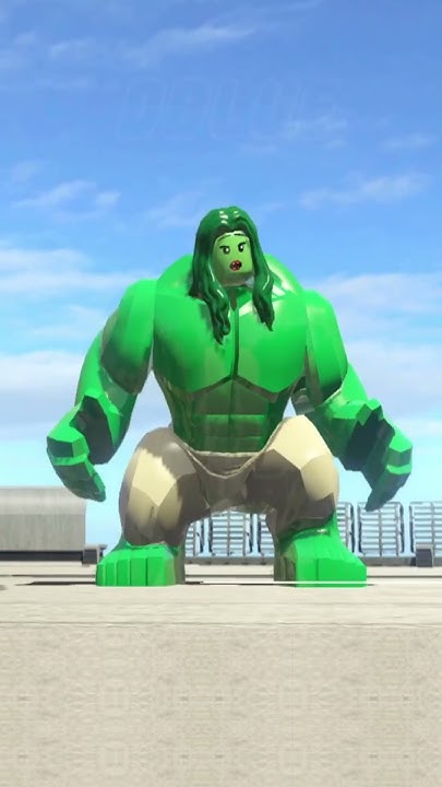 Hulk Transforms Into She Hulk Lego Marvel Super Heroes Youtube