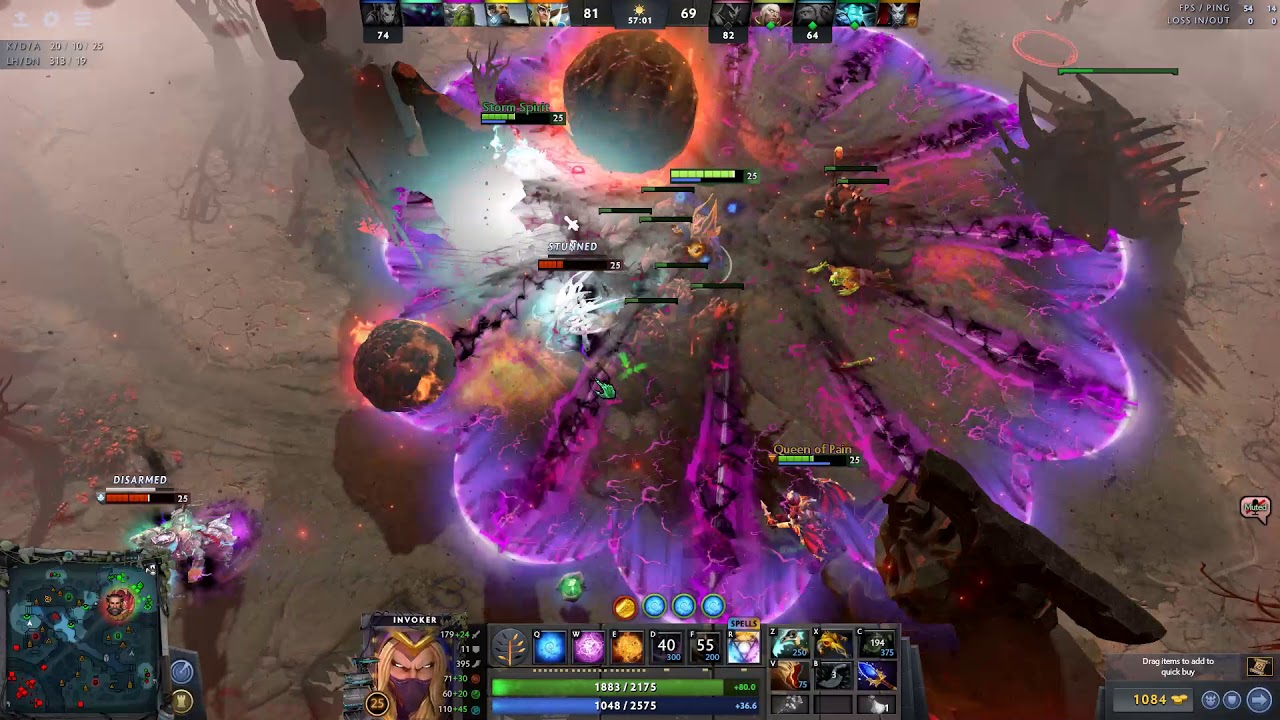 dota 2 invo safelane - YouTube