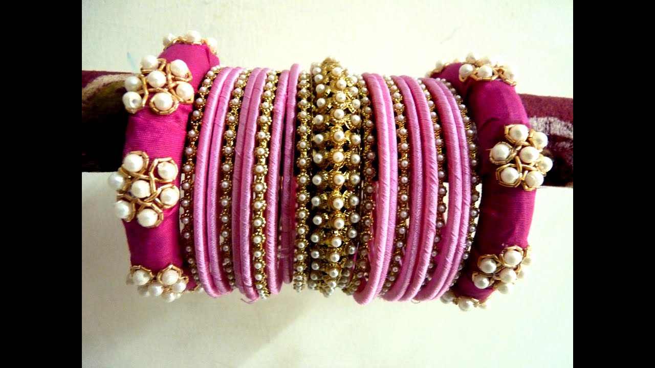 Different Models Of Silk Thread Jewelry - YouTube