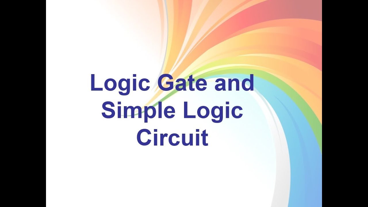 SEM 1 CHAPTER 1 (Logic Gate) - YouTube
