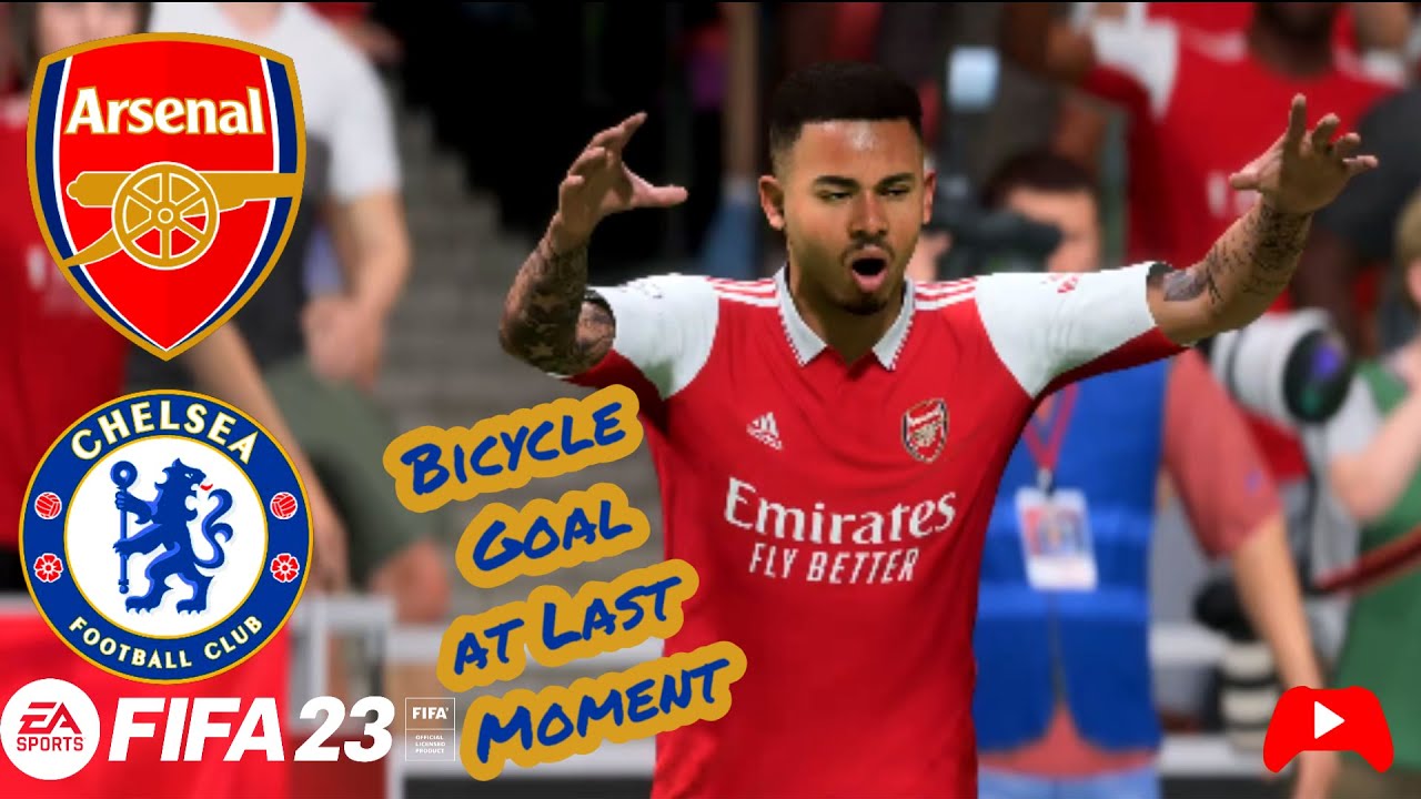 FIFA 23 - Arsenal vs Chelsea | Premier League | Digital Footballer | HD ...