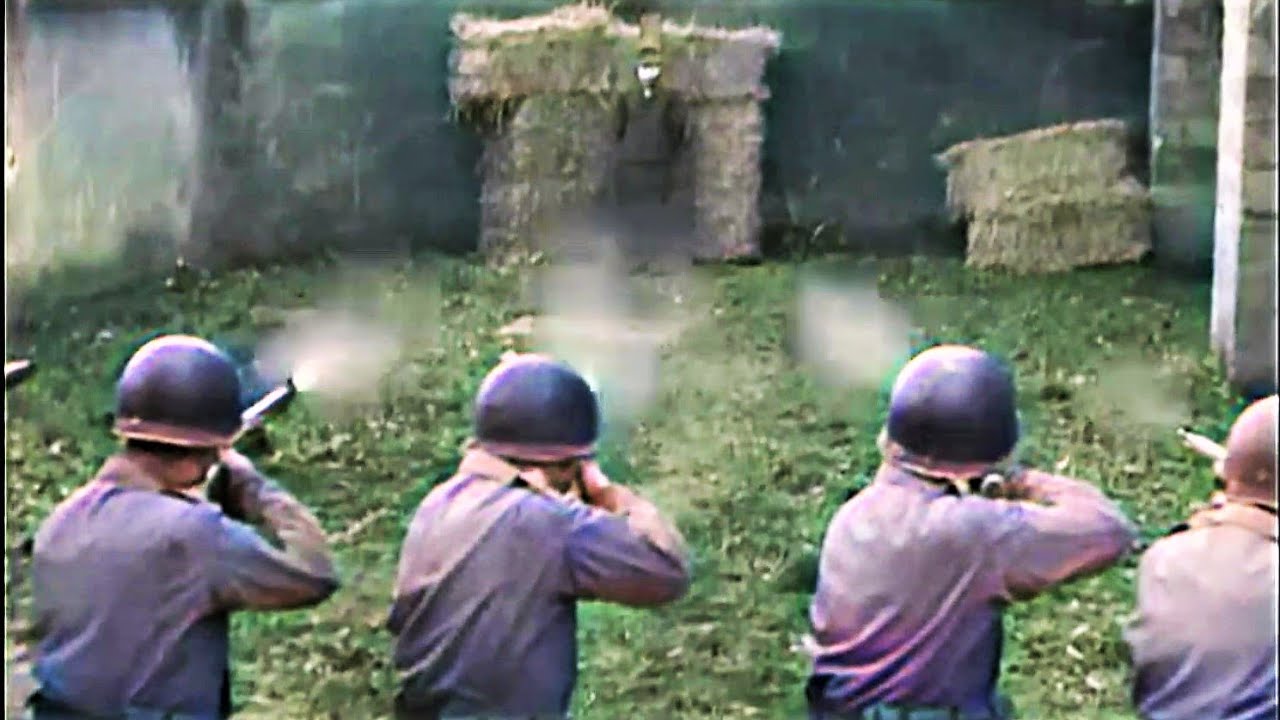 WW2 Teenage German Spies Executions By US Army Firing Squad! 1st Time ...