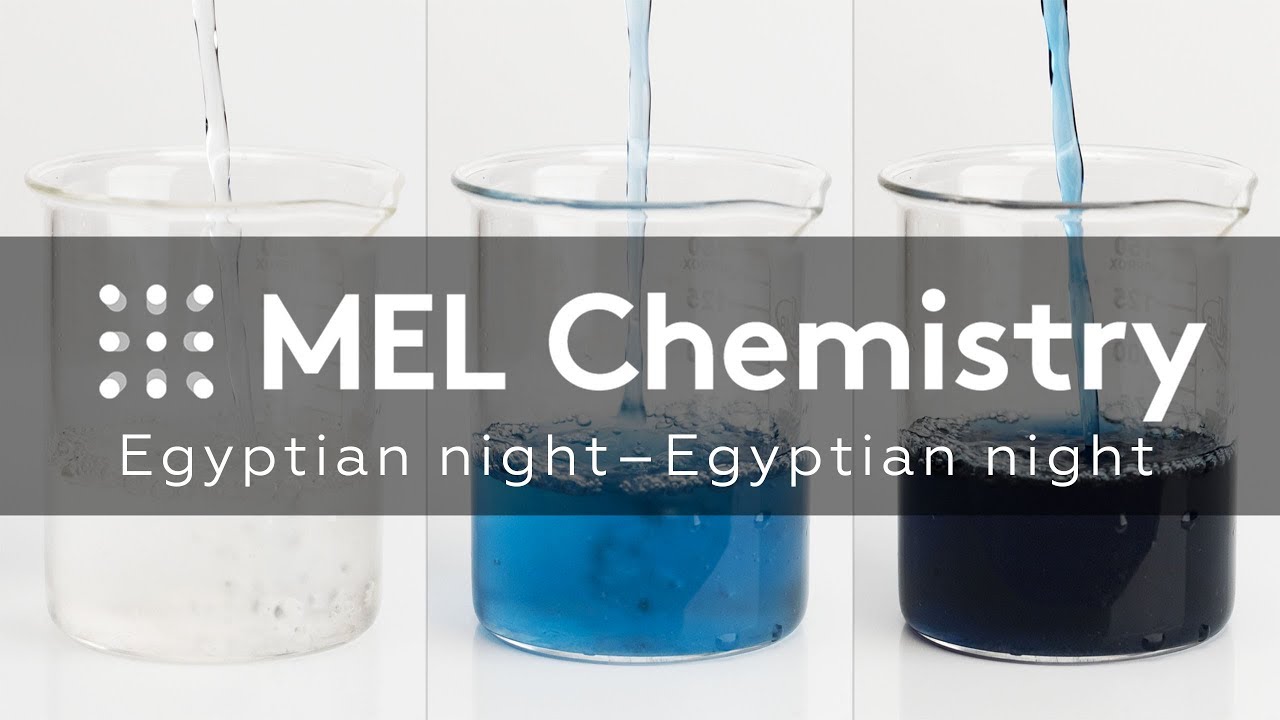"Egyptian night" experiment from the "Egyptian night" set - YouTube