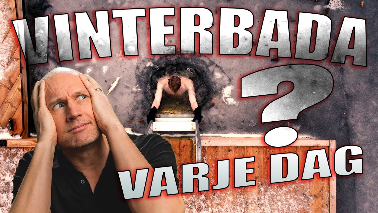TOP! Vinterbada varje dag? Icebath every day? - YouTube