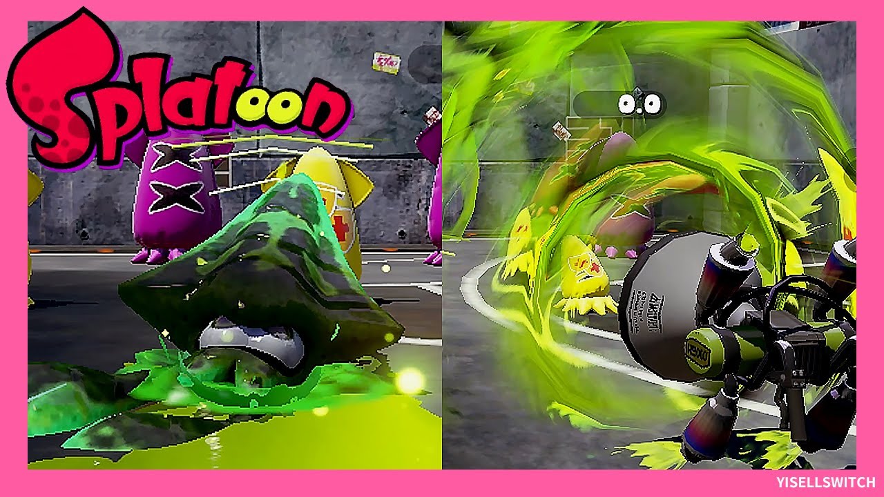 【Splatoon】1代武器全大絕 - YouTube