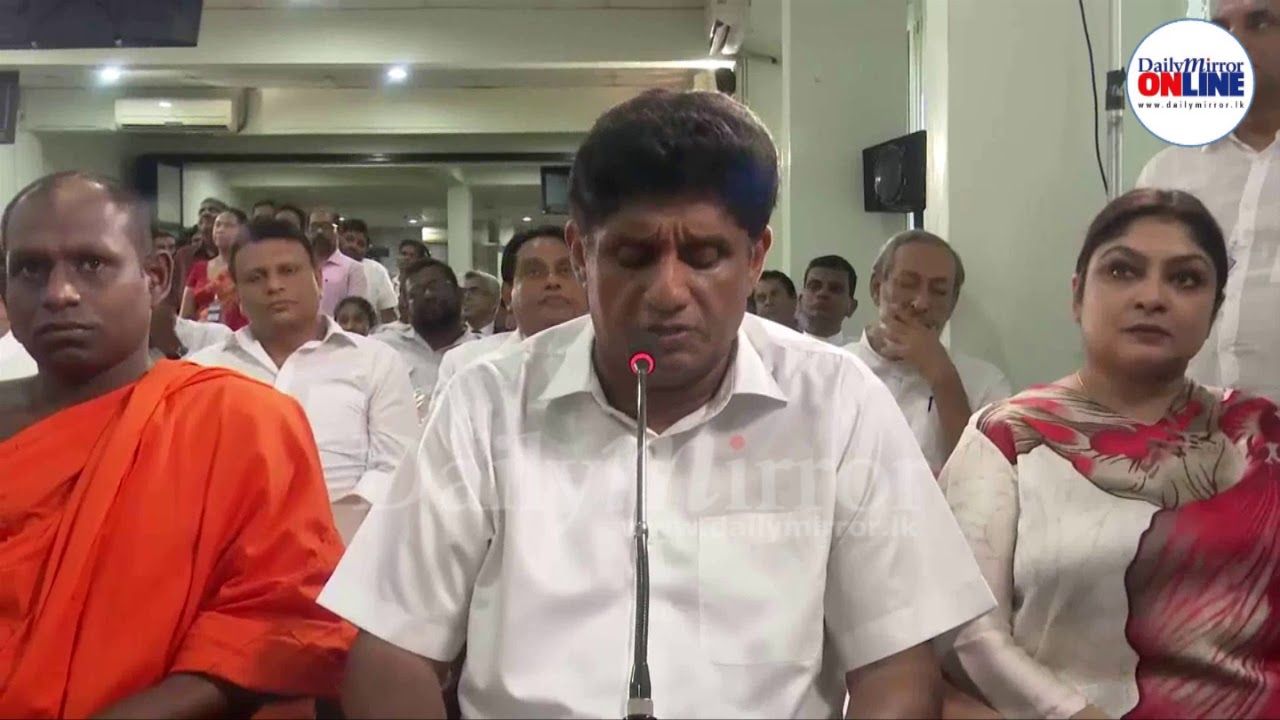 Gotabhaya Rajapaksa declared as the president - YouTube