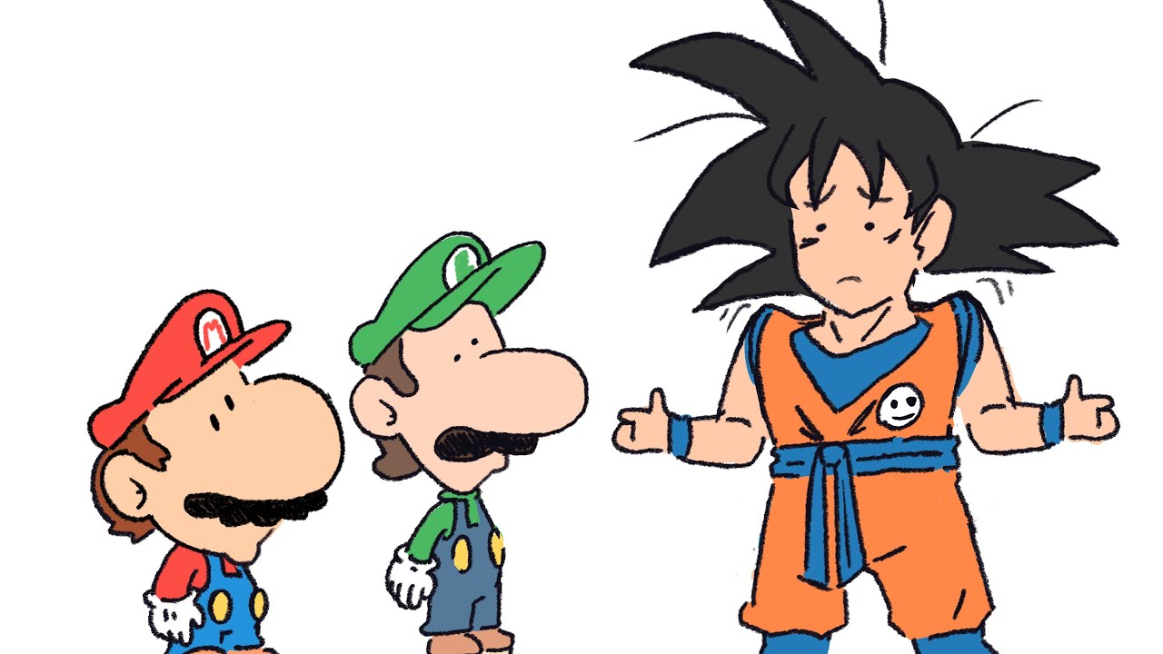 MARIO VS GOKU - YouTube