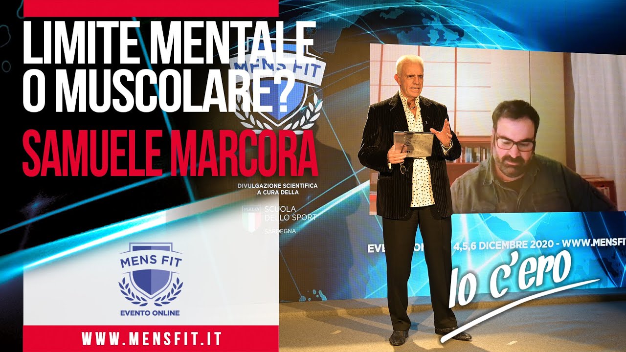 Samuele Marcora al Mens Fit | Limite mentale o muscolare? - YouTube