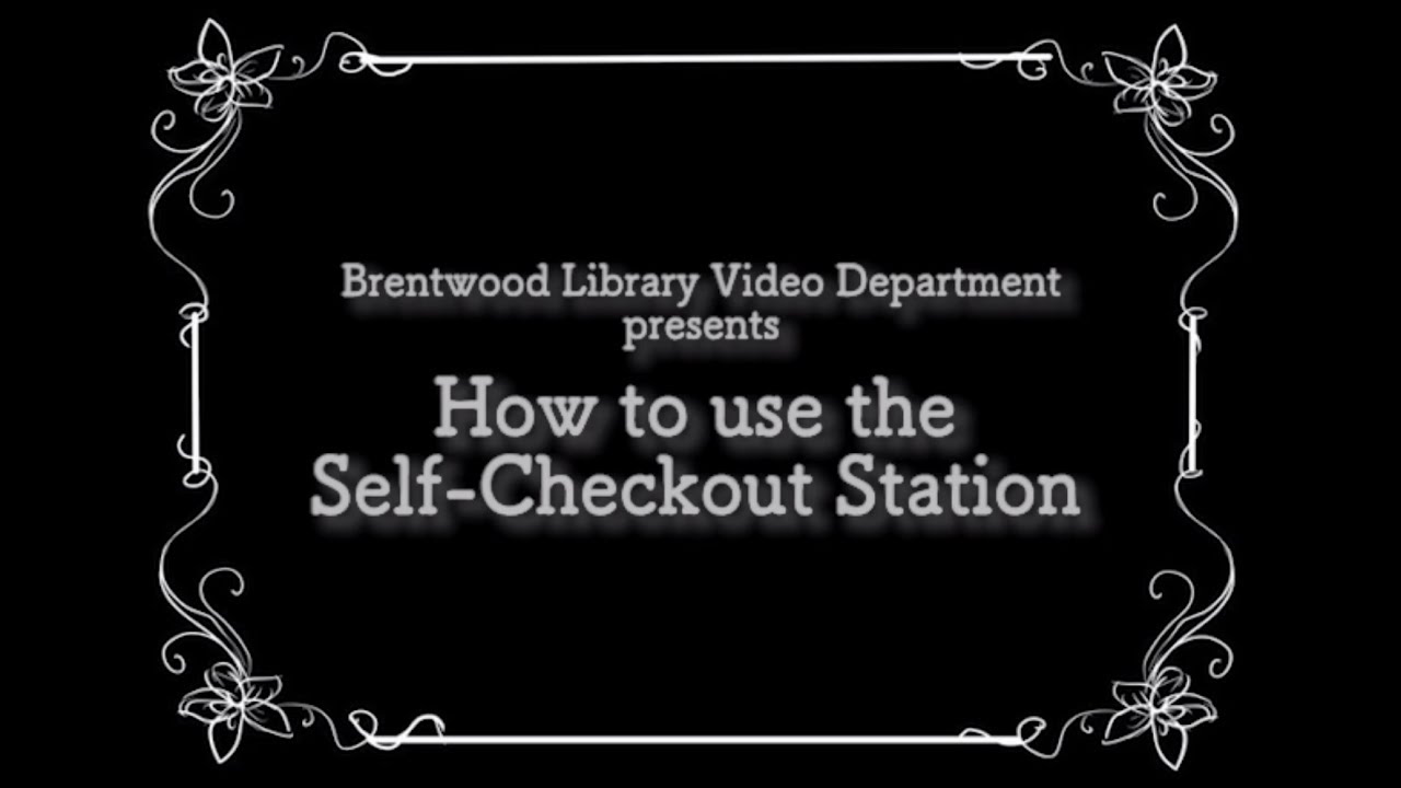 How to Use the Self Checkout Station - YouTube