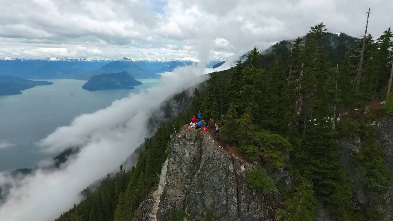St. Mark's Summit - West Vancouver, British Columbia Aerial - YouTube