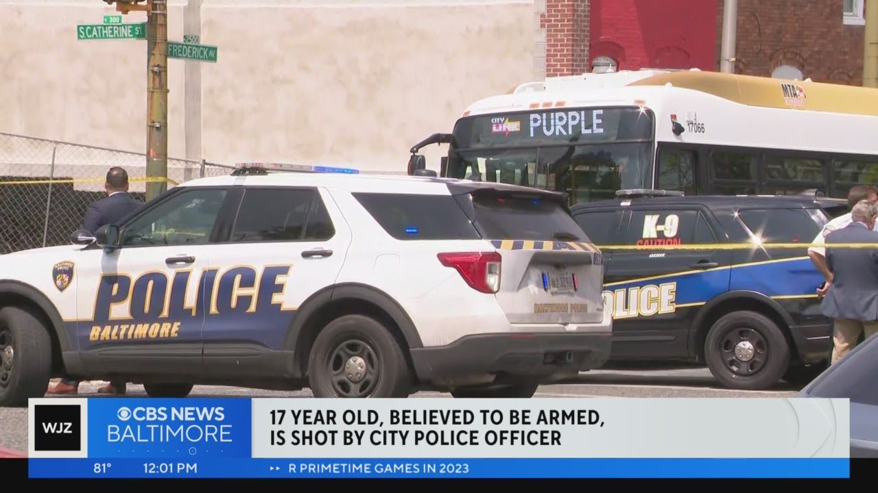 17-year-old, believed to be armed, shot by Baltimore City police ...