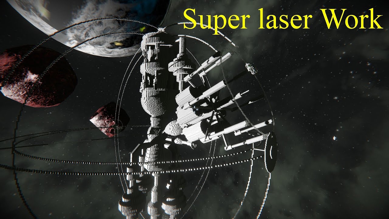 Death Star Survival Construction - Space Engineers - Part 16 - YouTube