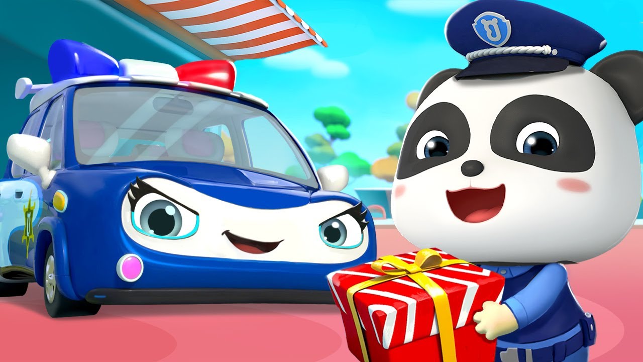Brave Police Car - Polly | Monster Truck | Car Cartoon | Kids Cartoon ...