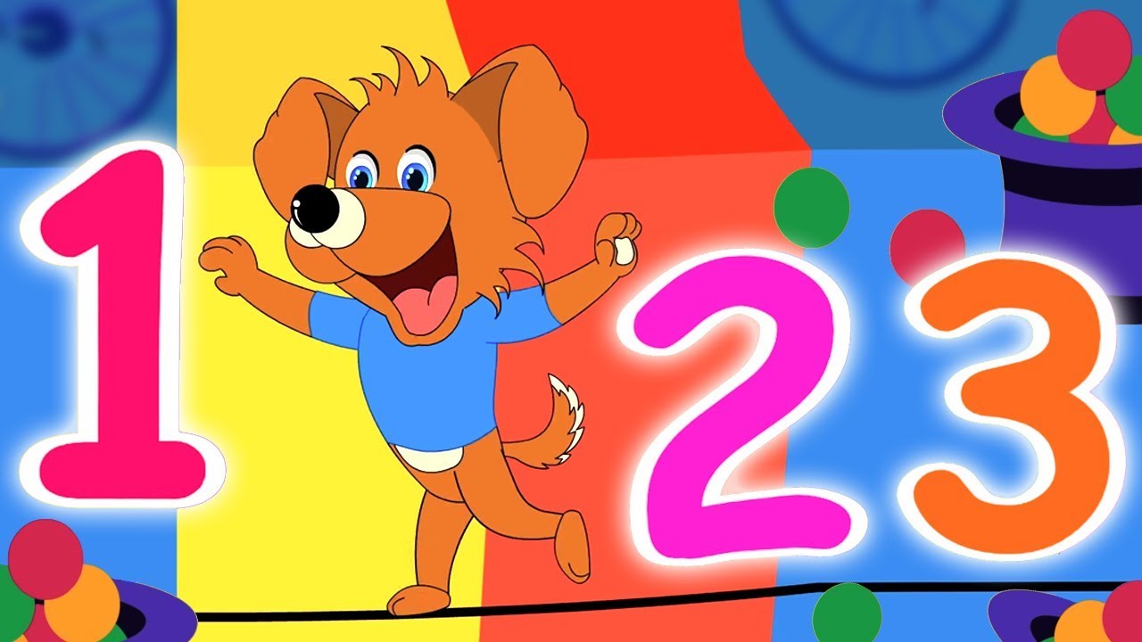 Learn Numbers With Animals | Kindergarten Songs by Kids Baby Club - YouTube