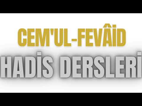 Cennet Bahçesi/Kısa Hadis Sohbetleri 1       Ahmet Taşdoğan Hoca