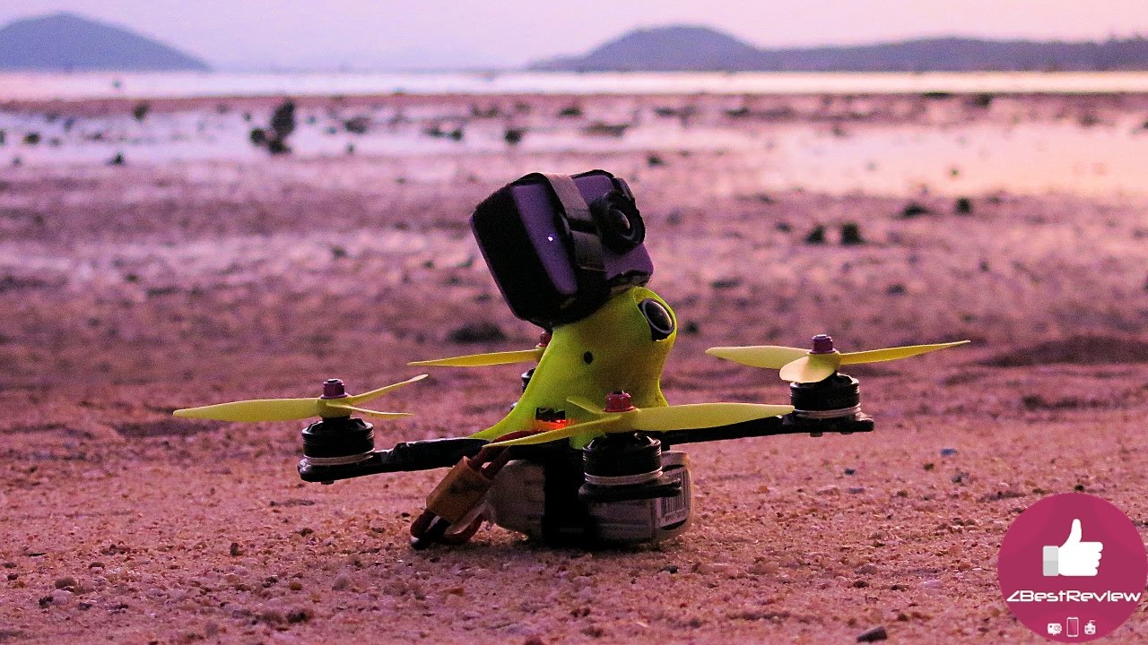 FPV Flight - Purple Sunset with Flyfish Drone 2017 - YouTube