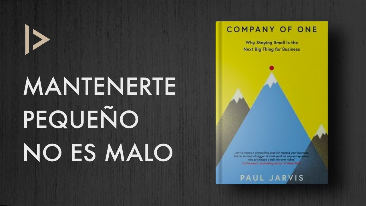 Libro Company of One - YouTube