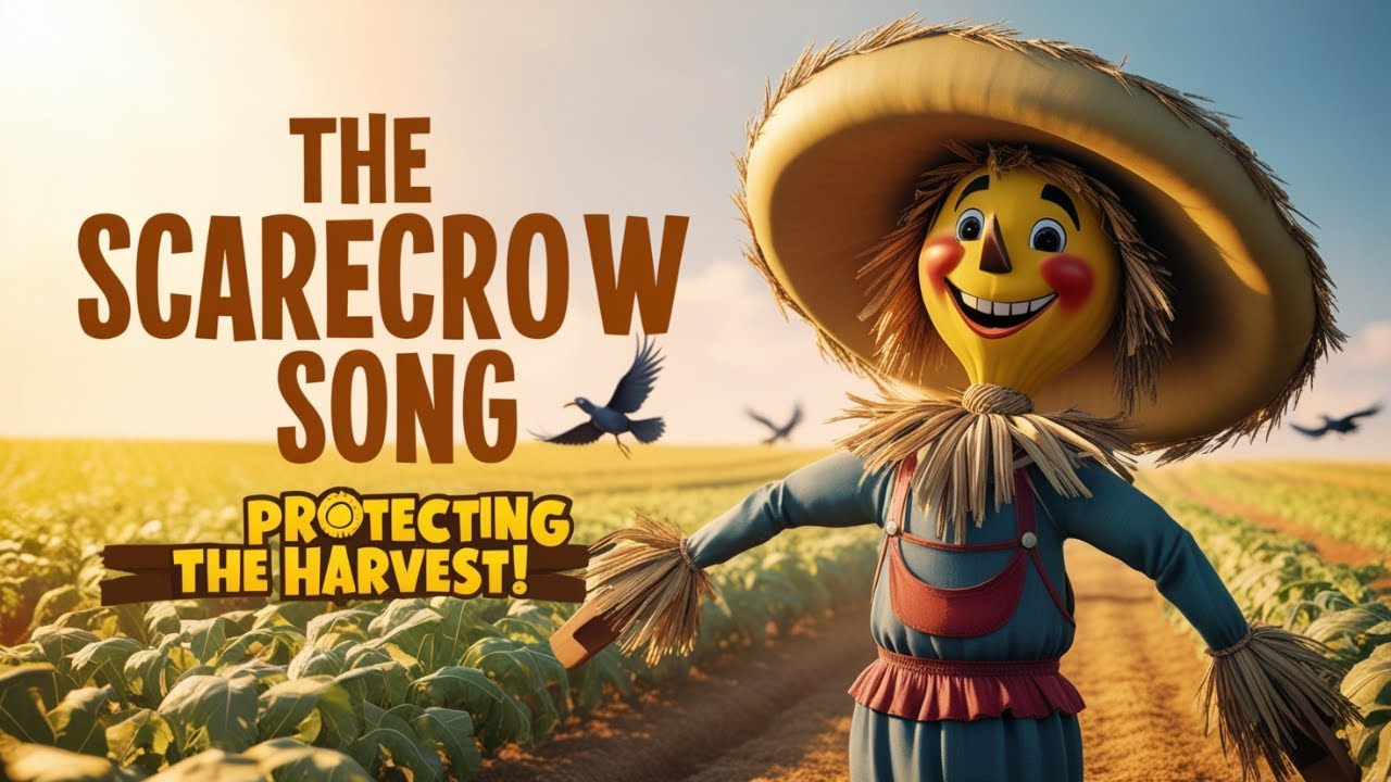 The Scarecrow Song| #cartoon #animation #nurseryrhymes #kidssongs # ...