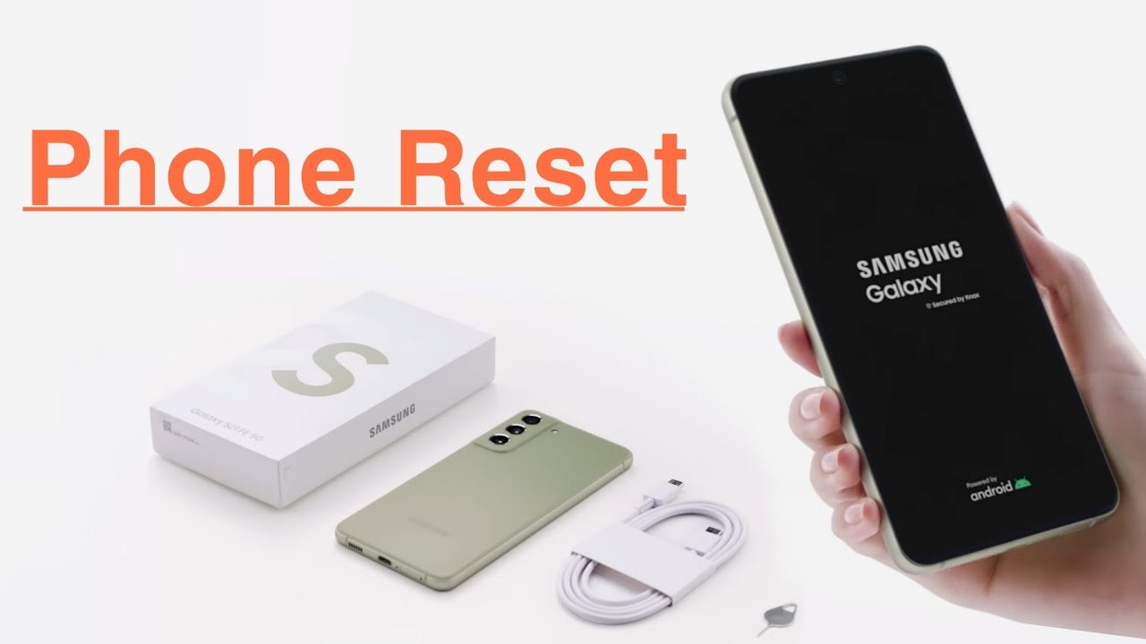 Samsung Galaxy S21 FE - How to Reset(Factory Reset) | Samsung S21 FE 5G ...