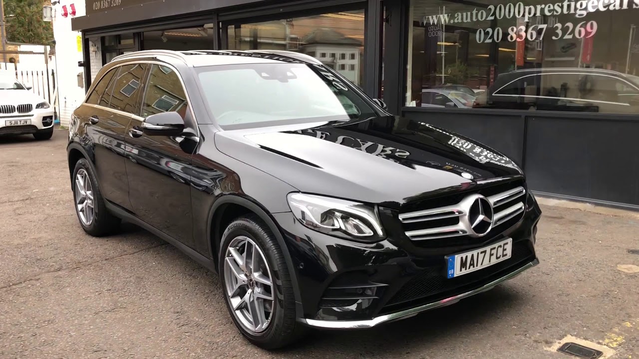 Mercedes GLC Black 2017 17 amg line for sale @ Auto 2000 - YouTube