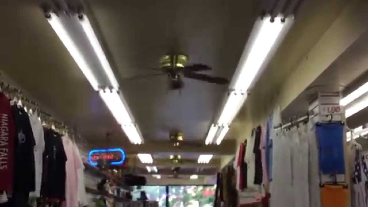 Ceiling Fans Around Niagara Falls - YouTube