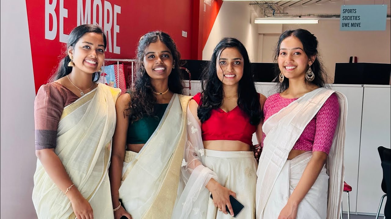 Onam Dance | UWE Bristol | Nursing Students - YouTube