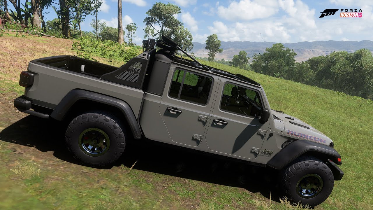 JEEP Gladiator Rubicon 2020|Forza Horizon 5|Steering Wheel Gameplay ...