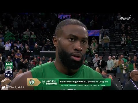 Jaylen Brown Highlights vs Los Angeles Clippers (50 pts, 3 reb, 5 ast) | 2025-26 NBA Season