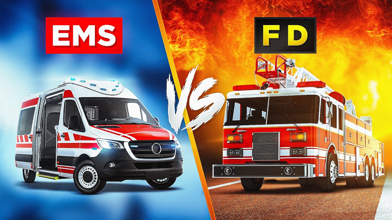 EMS VS Firefighter | EMS vs FD | EMT/Paramedic Jobs | The Paramedic ...