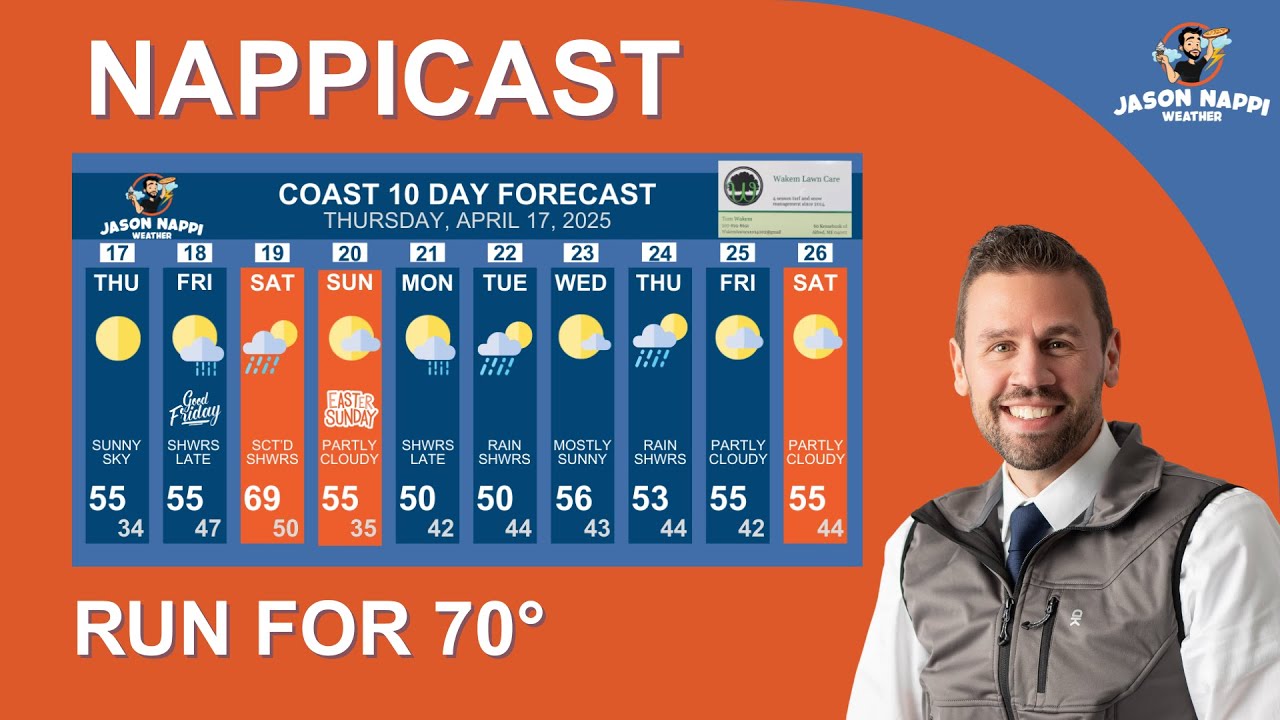 First 70s of the season for Maine - YouTube