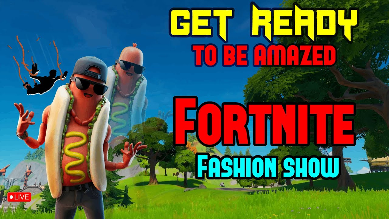 Get ready to be amazed by Fortnite's fashion show live - YouTube
